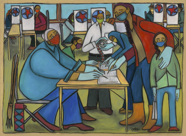 Essential Workers – Covid-19 Virus – Carolyn Olson