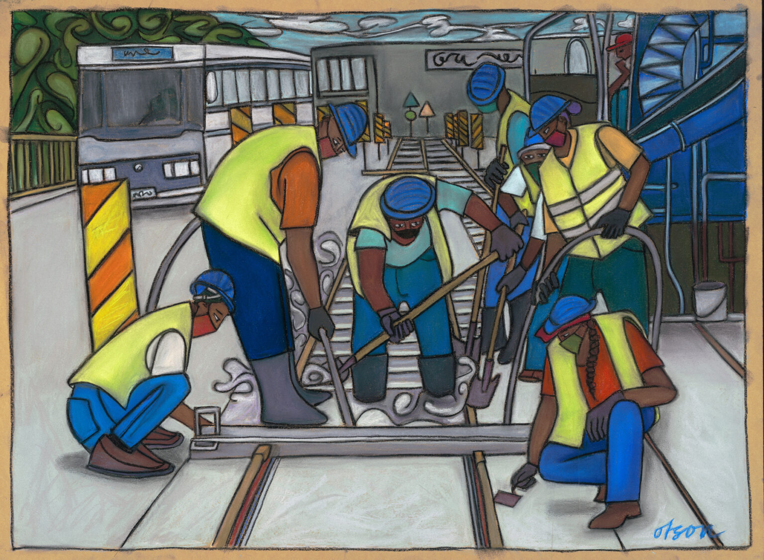 Essential Workers – Covid-19 Virus – Carolyn Olson